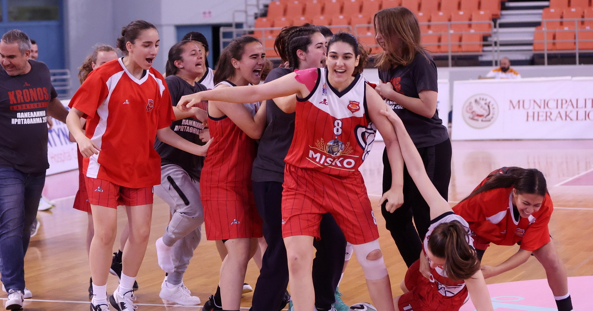 Super Basket - Πανελλήνιο Νεανίδων: Πρωταθλητής Ελλάδας ο Κρόνος, 59-42 ...