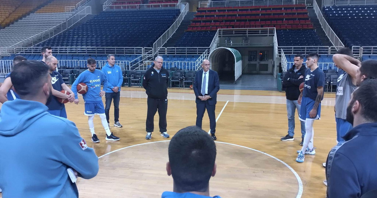 Super Basket - Εθνική Ανδρών – Παρουσία Λιόλιου η προπόνηση της Τρίτης ...