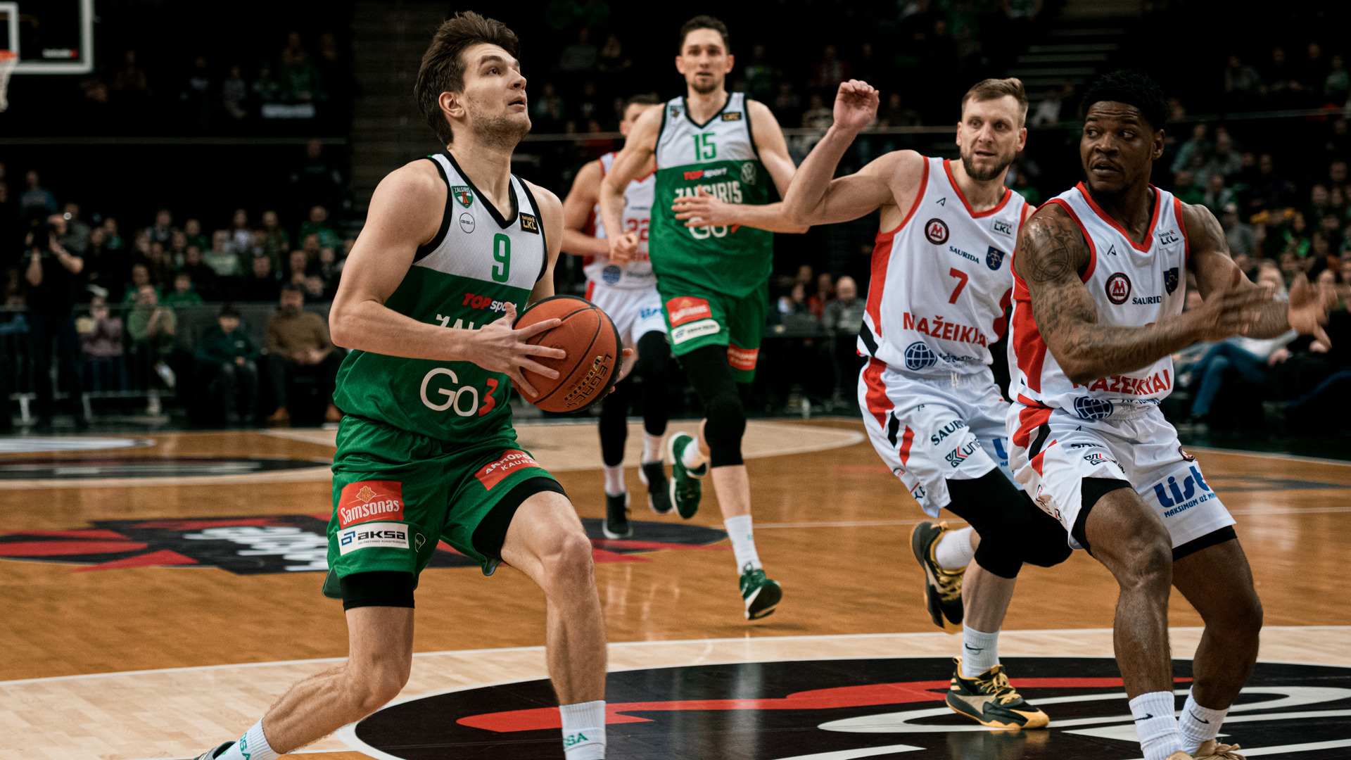 Super Basket - Ζάλγκιρις: Αμφίβολος ο Γκιεντράιτις με Ολυμπιακό